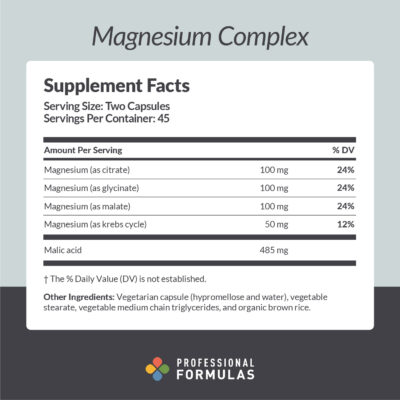 Magnesium Complex – Professional Formulas
