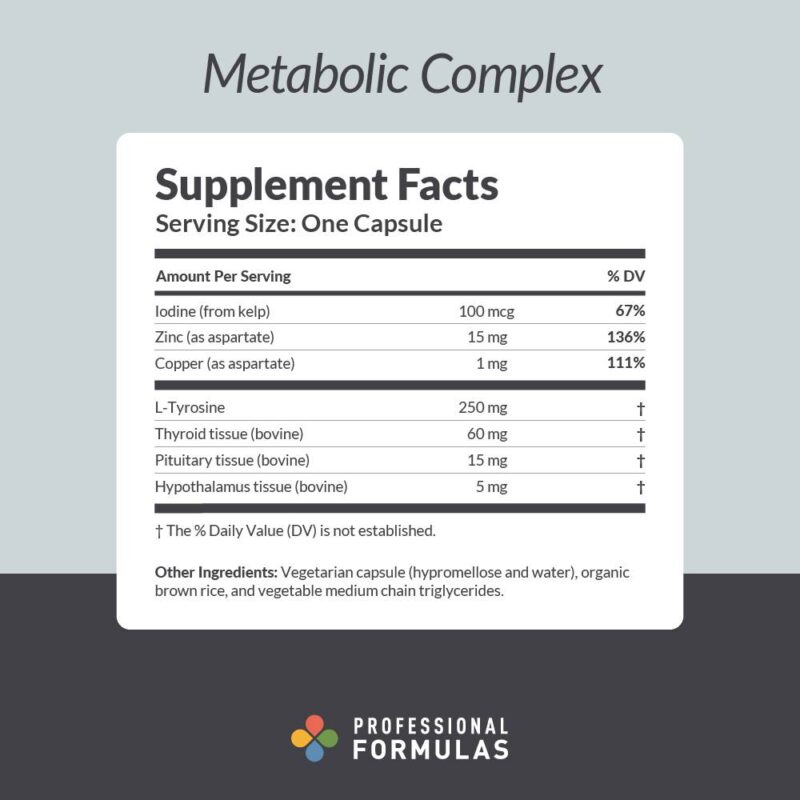 Metabolic Complex – Professional Formulas