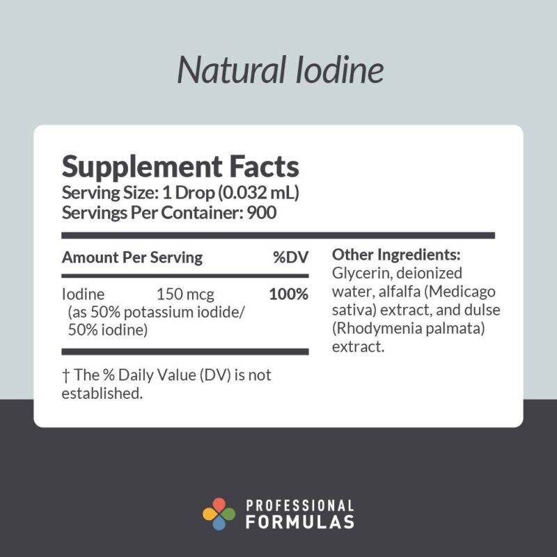 Natural Iodine – Professional Formulas