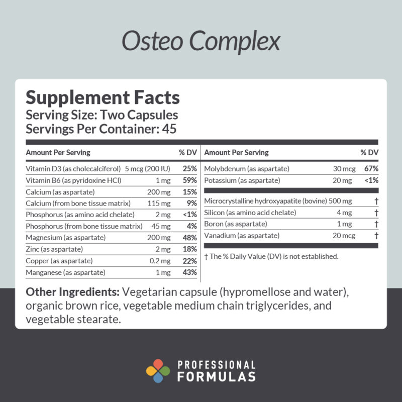 Osteo Complex – Professional Formulas