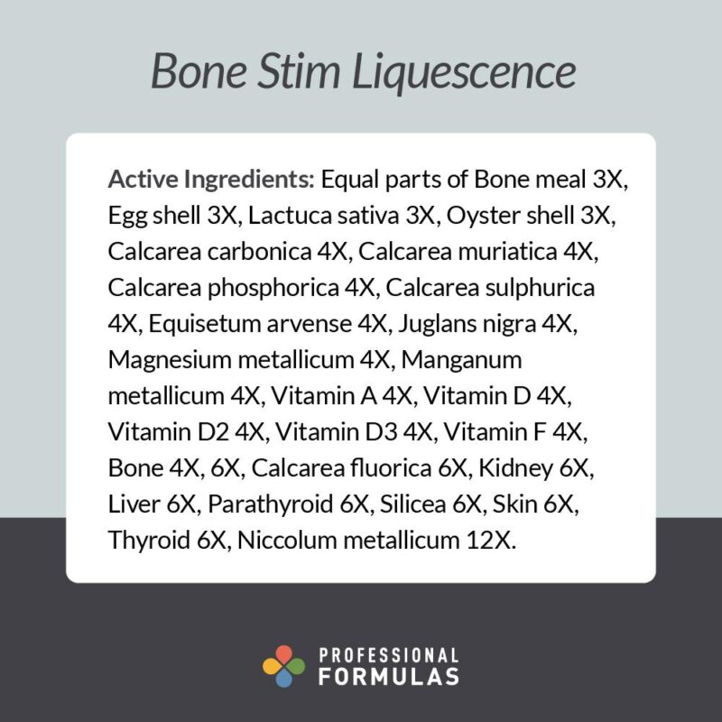 Bone Stim Liquescence – Professional Formulas