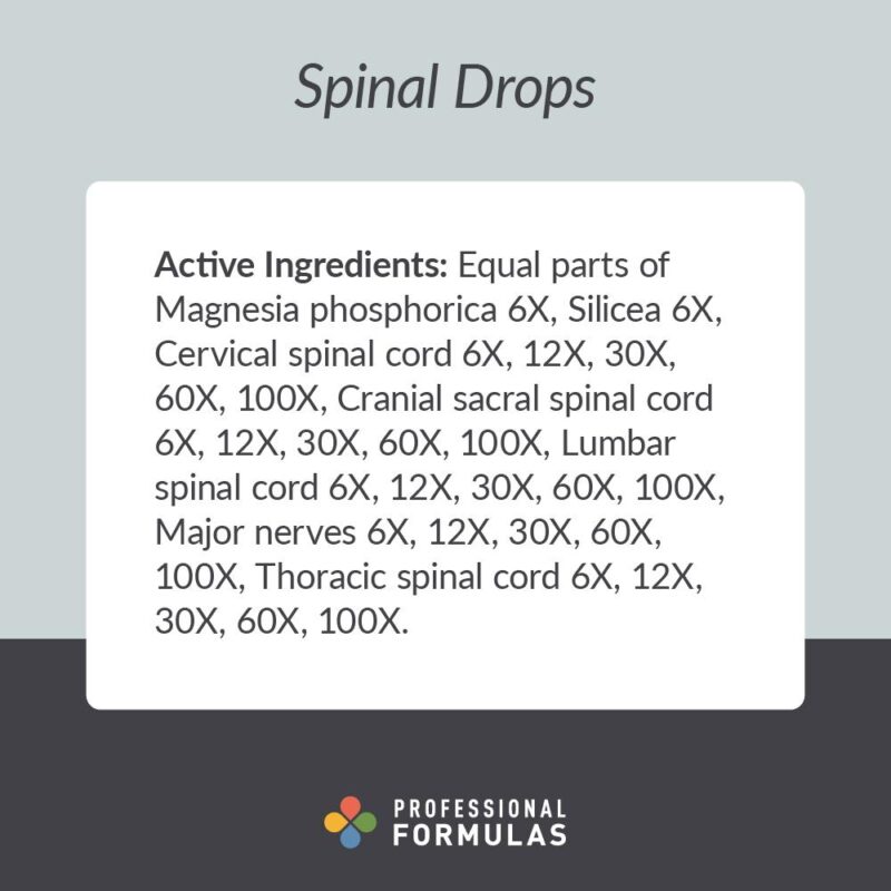 Spinal Drops – Professional Formulas