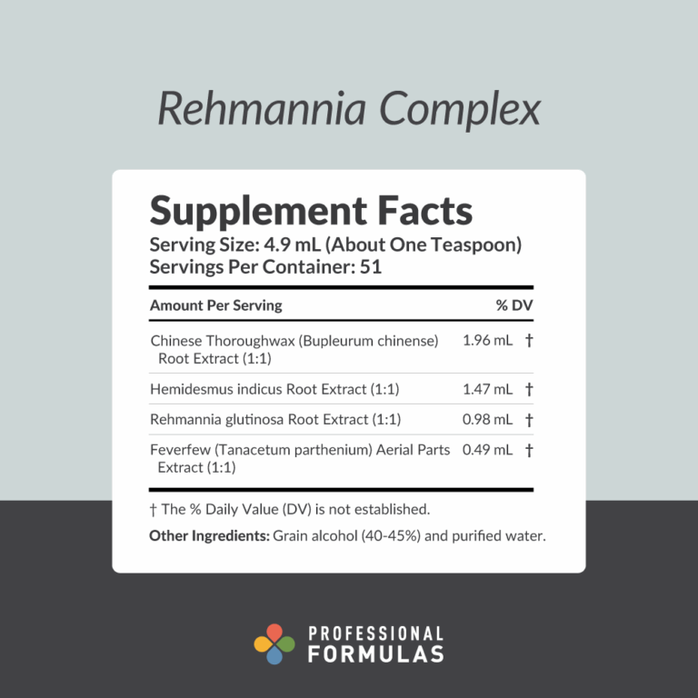 Rehmannia Complex – Professional Formulas